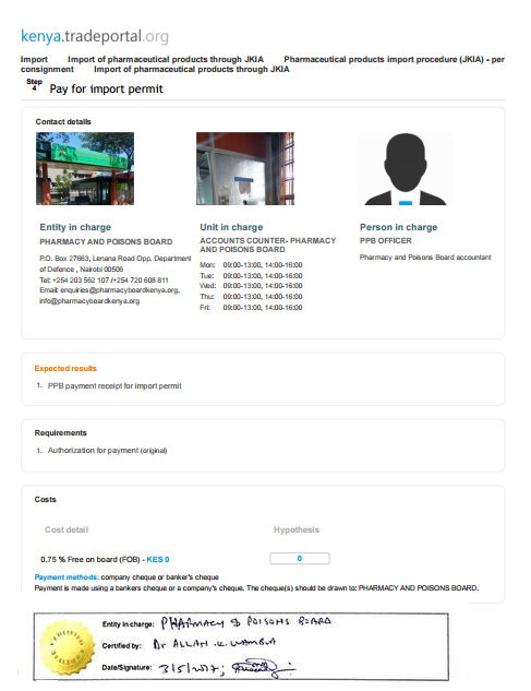The Information for Trade in Kenya Portal is the official trade ...
